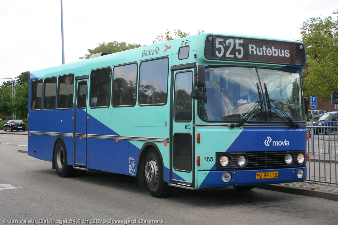 Østtrafik 165/MZ 89 112 på linje 525