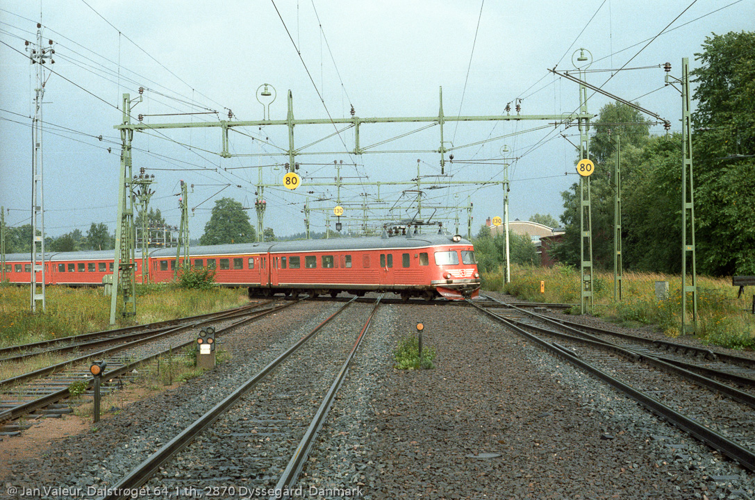 SJ X9-A 135 ankommer